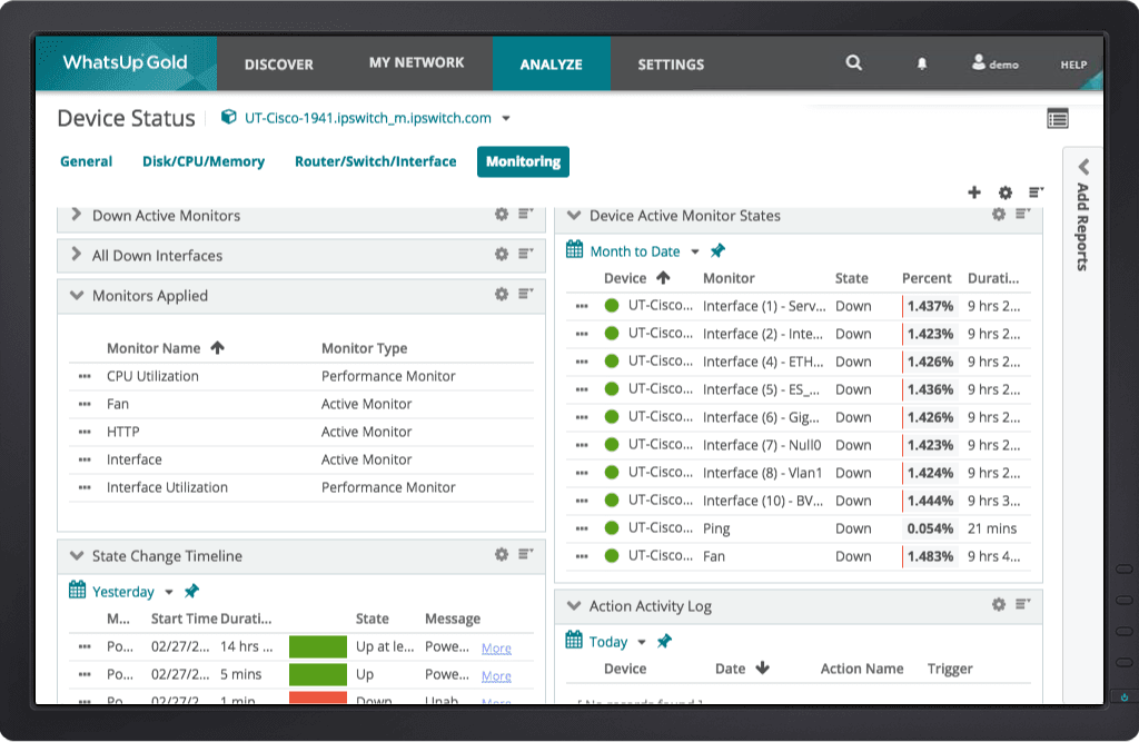Network Monitoring Made Easy - WhatsUp Gold